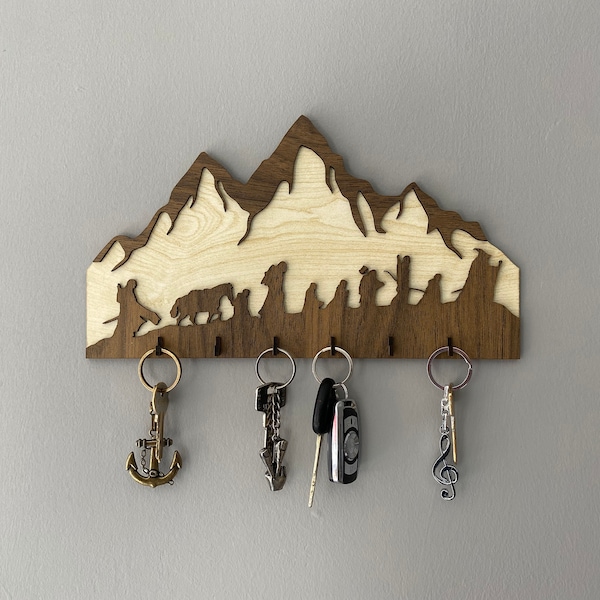 Hanging Key Holder - Etsy