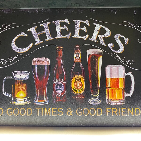 Cheers Sign - Etsy