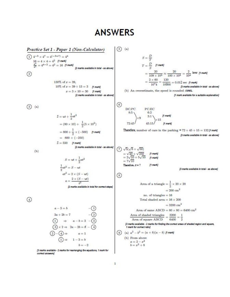 GCSE Maths Edexcel Practice Papers - Higher (grade 9-1) Course: Ideal ...