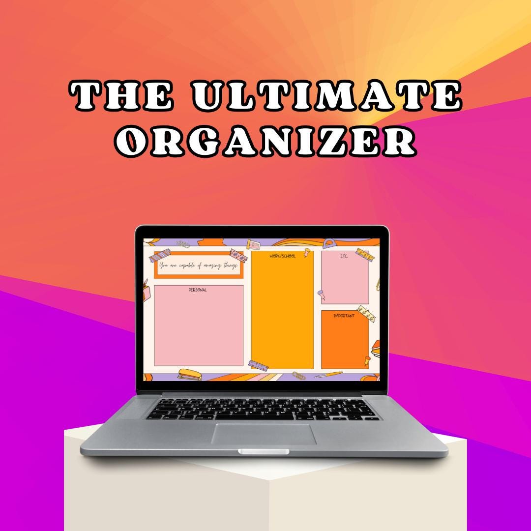 Focus & Flourish: the Ultimate Productivity Computer Wallpaper - Etsy