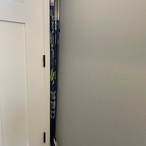Hockey Stick Wall Holder [3 Sticks, 4 Sticks, 5, 6, 7] Fits Junior ...