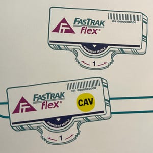 Won't Melt - Fastrak Flex 2024 Holder for CAV, HOV, & Bridge Toll ...