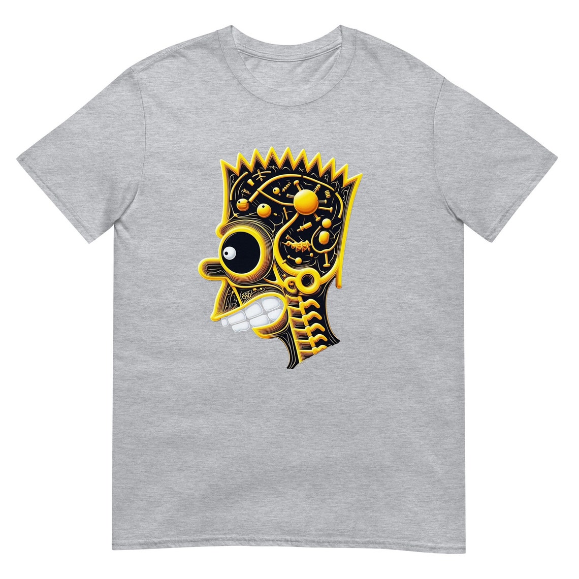 Bart Simpson X-ray T-shirt, the Simpsons T-shirt - Etsy