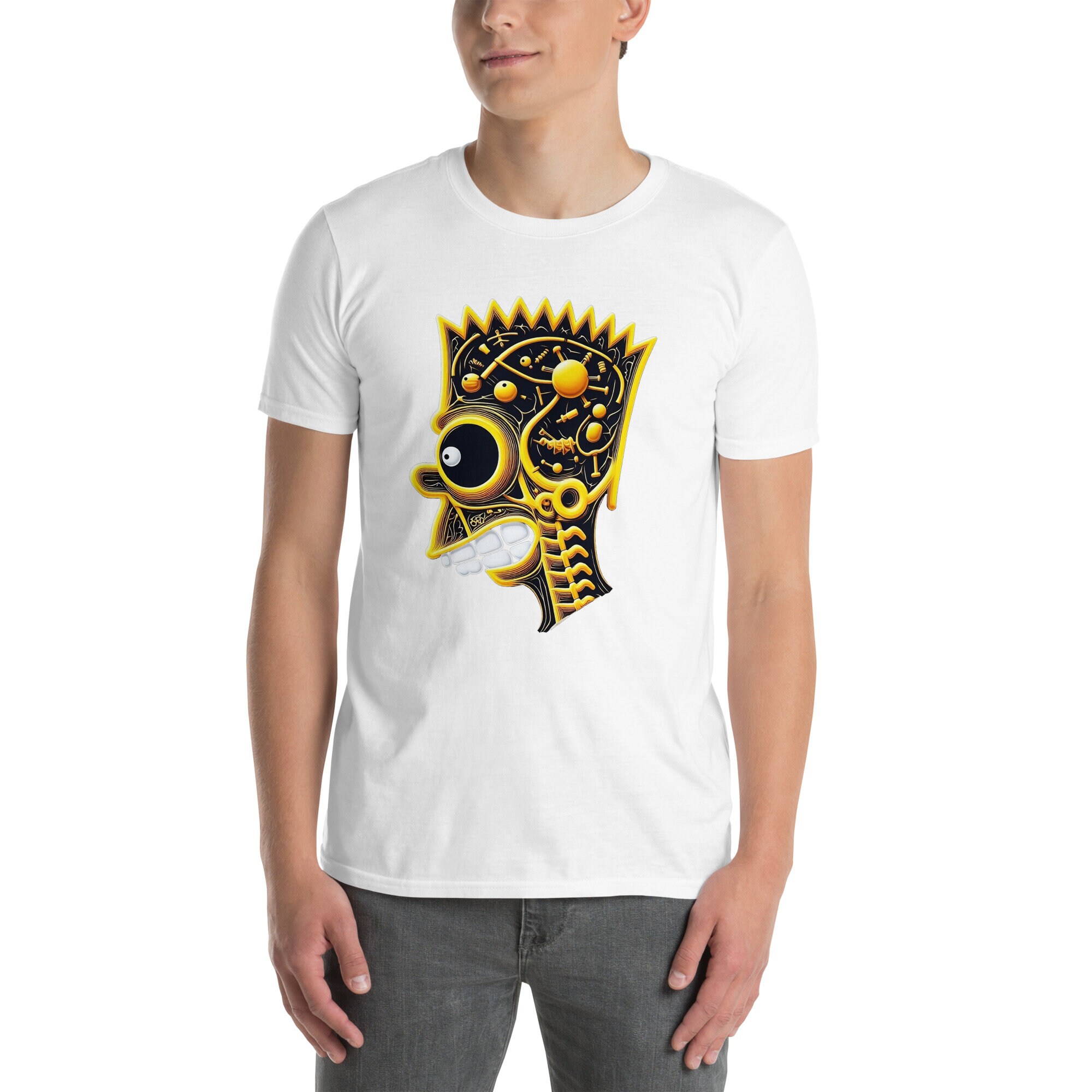 Bart Simpson X-ray T-shirt, the Simpsons T-shirt - Etsy