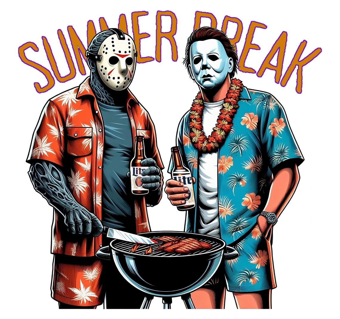 Summer Break, Halloween Spooky Season Png,retro Halloween Png,horror ...