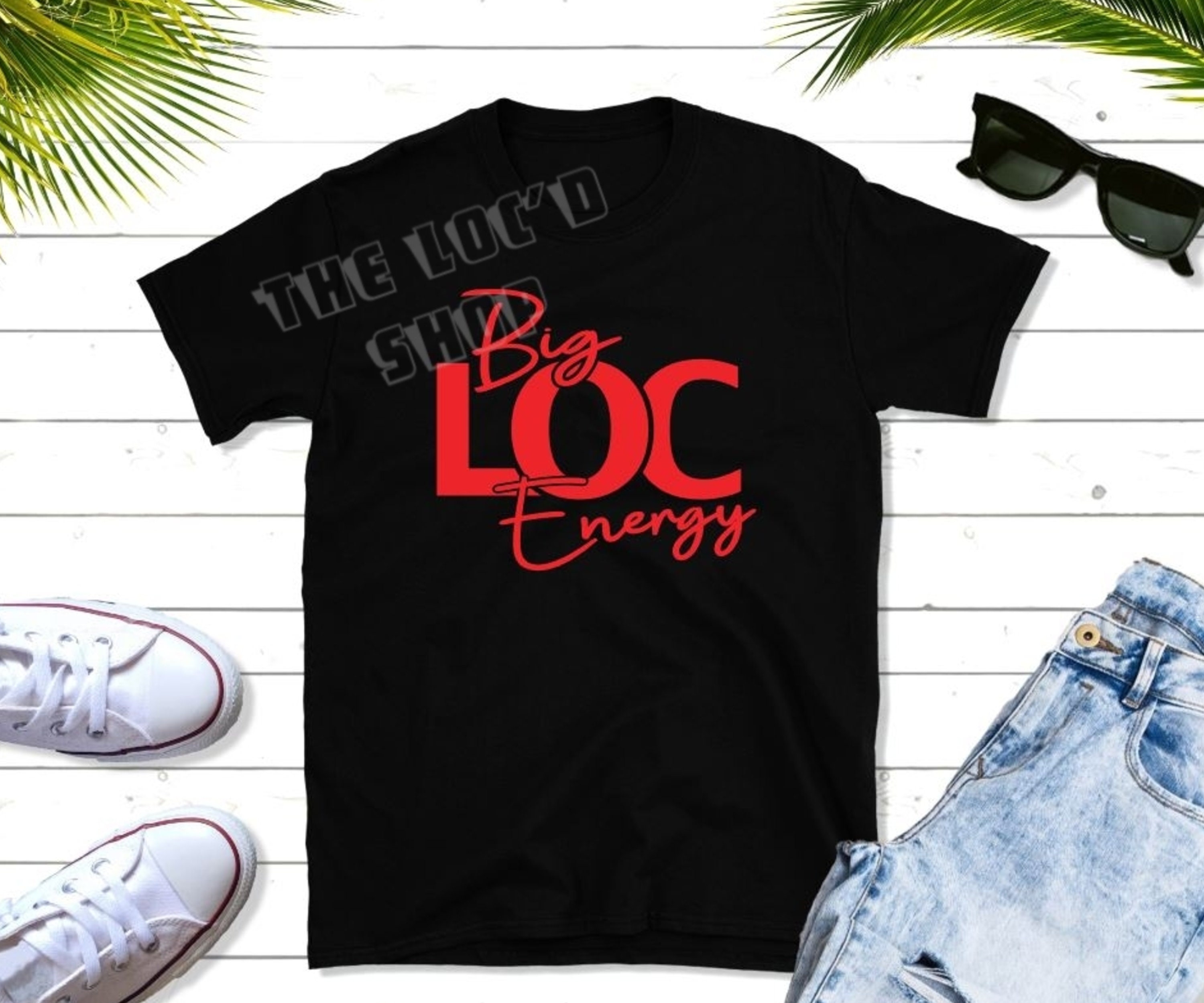 Big Loc Energy Shirt, Locd T-shirt, Locs, Unisex Loc Shirt, Loc Love ...