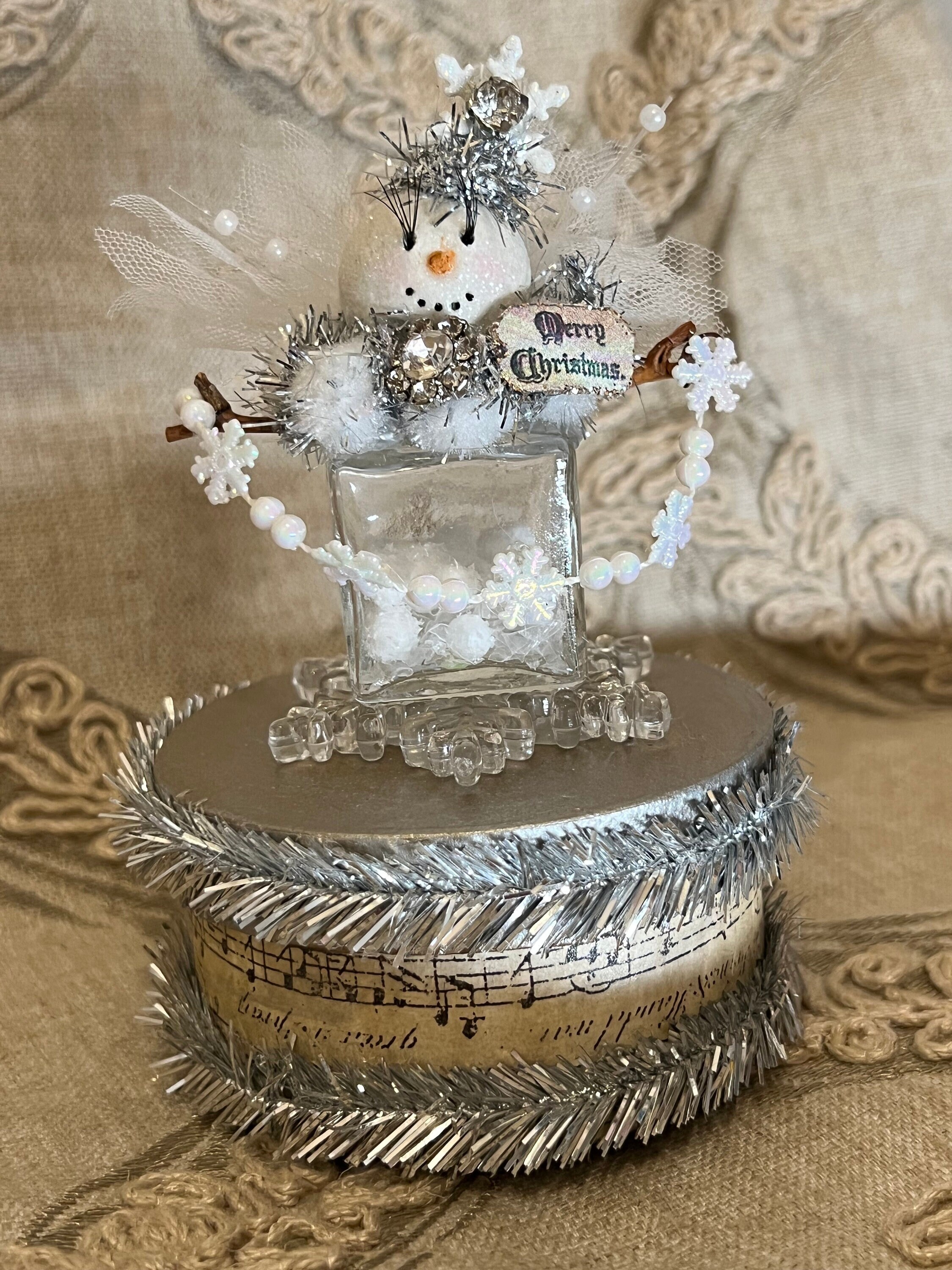 Snowman Angel - Etsy