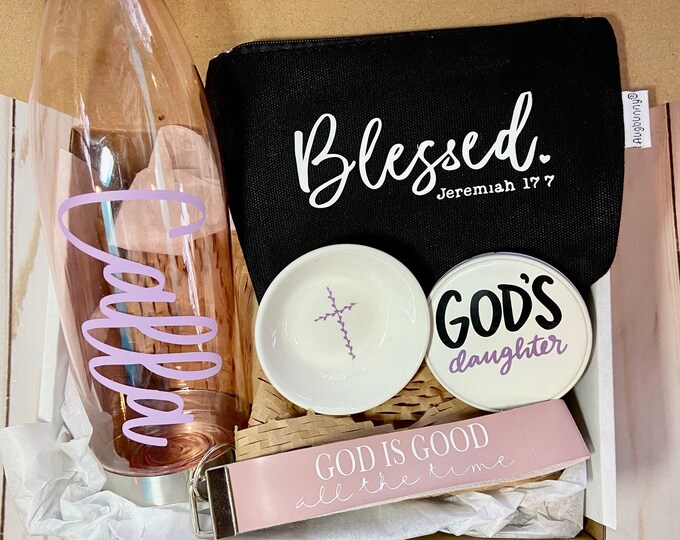 Custom Gift Box for Christian Women, Unique Christian Gift, Custom Gift ...