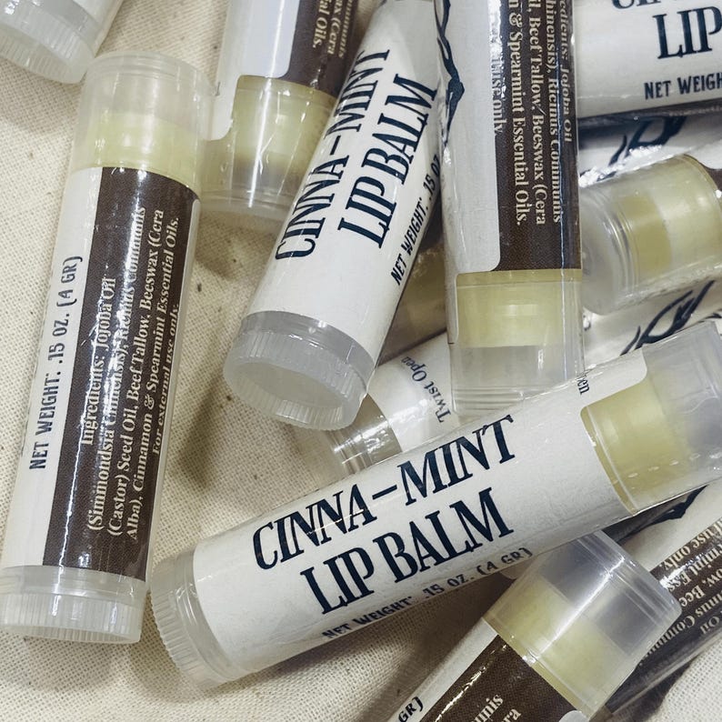 Cinna-mint Lip Balm - Etsy