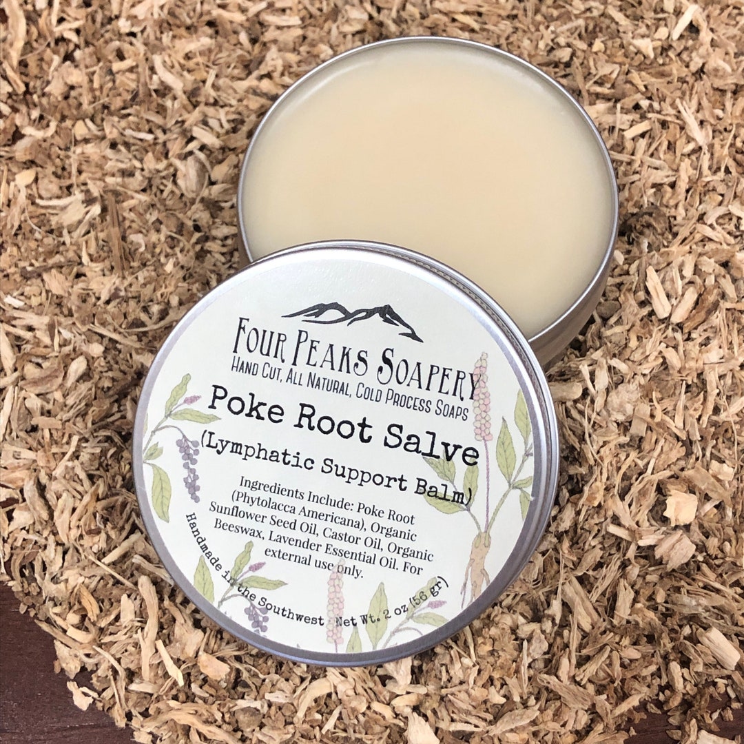Poke Root Salve | Lymphatic Balm | Powerful Skin Support - Etsy