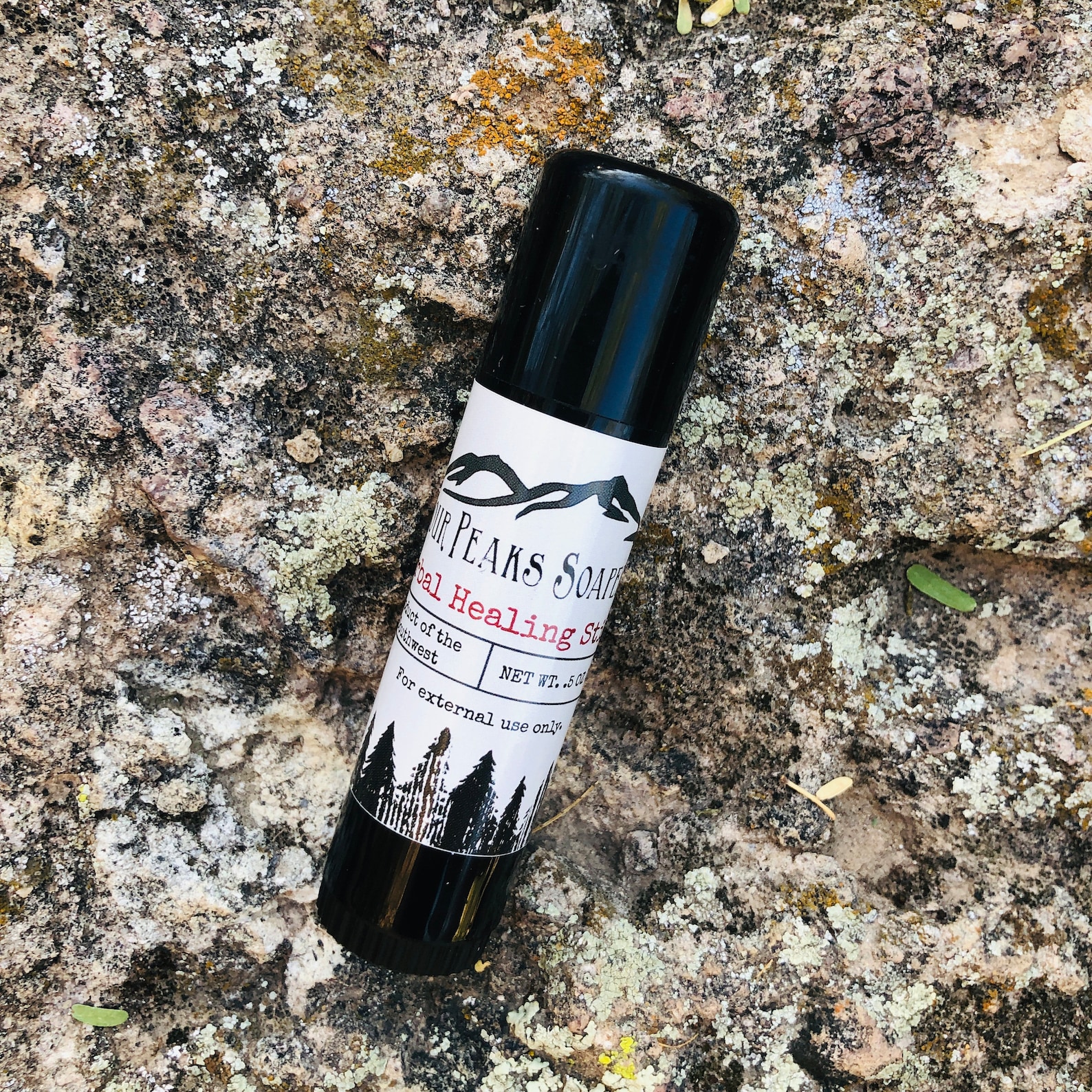 Herbal Salve Stick // Comfrey, Yarrow, Piñon Pine, Juniper, Evergreen ...