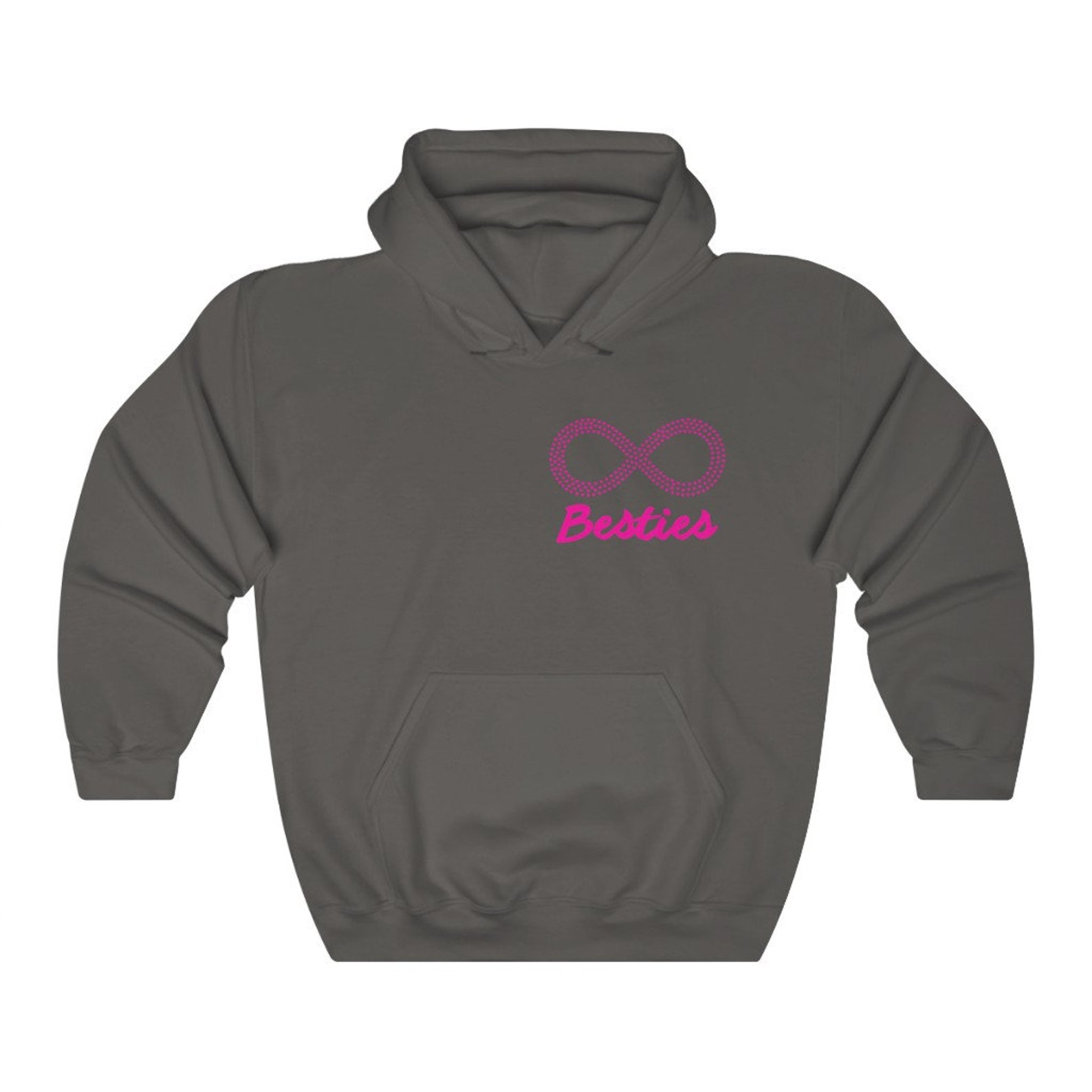 Heart Infinity Best Friend Hoodies Infinity Hoodies 3 Best | Etsy