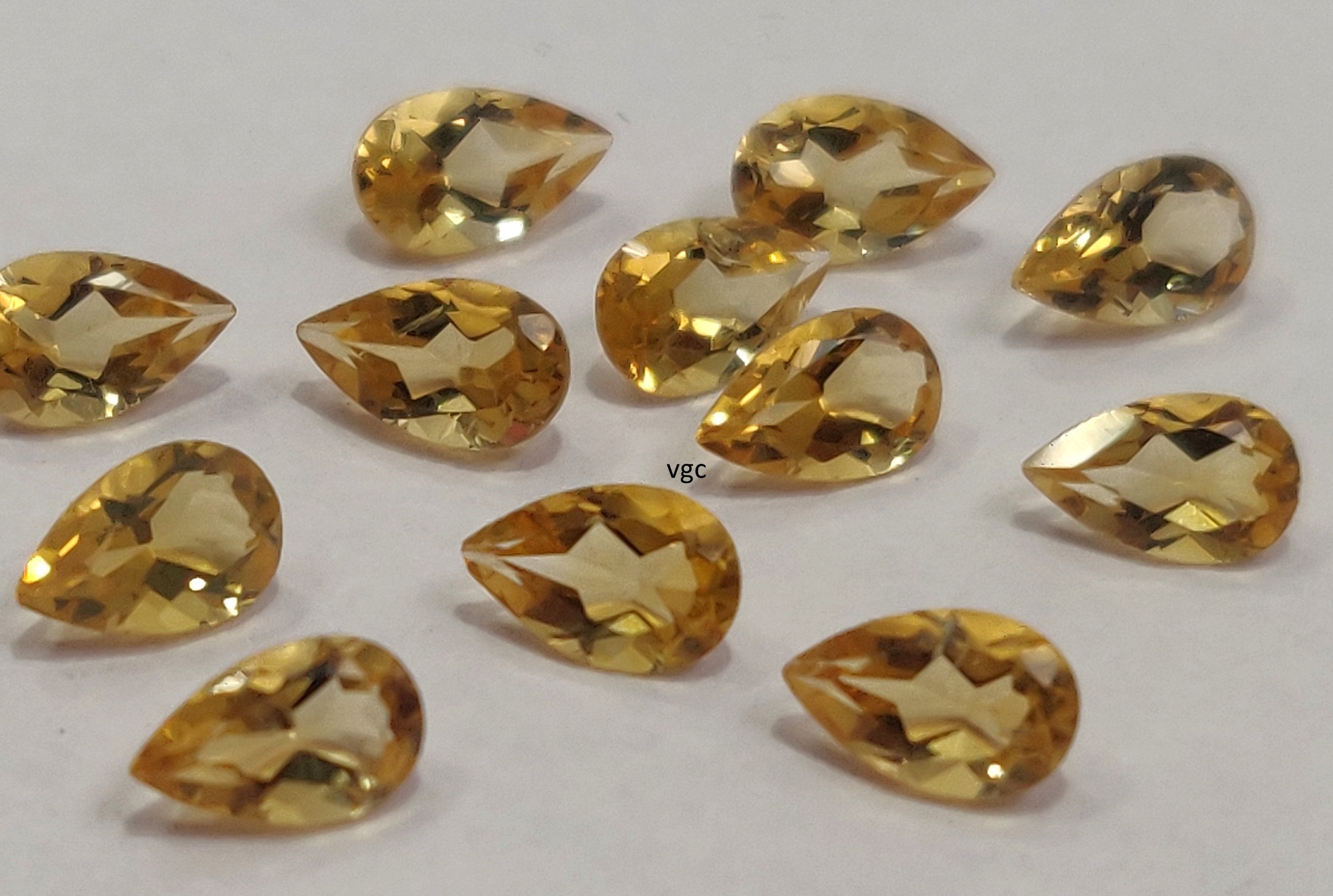 Natural Yellow Citrine Pear Faceted 3x5 mm AAA Quality Good | Etsy