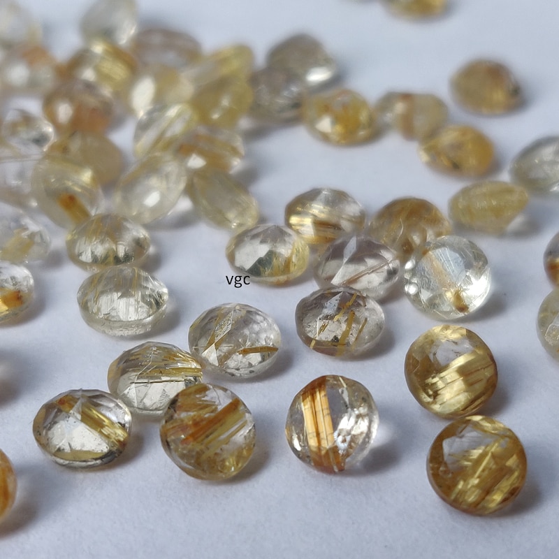 Golden Rutilated Quartz - Etsy