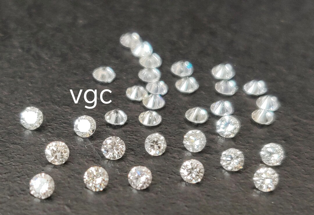 Natural White Diamond Ij Color Brilliant Cut 3 Mm Round - I-j White ...