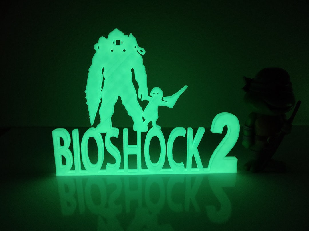 Bioshock 2 Glow in the Dark Display Sign - Etsy