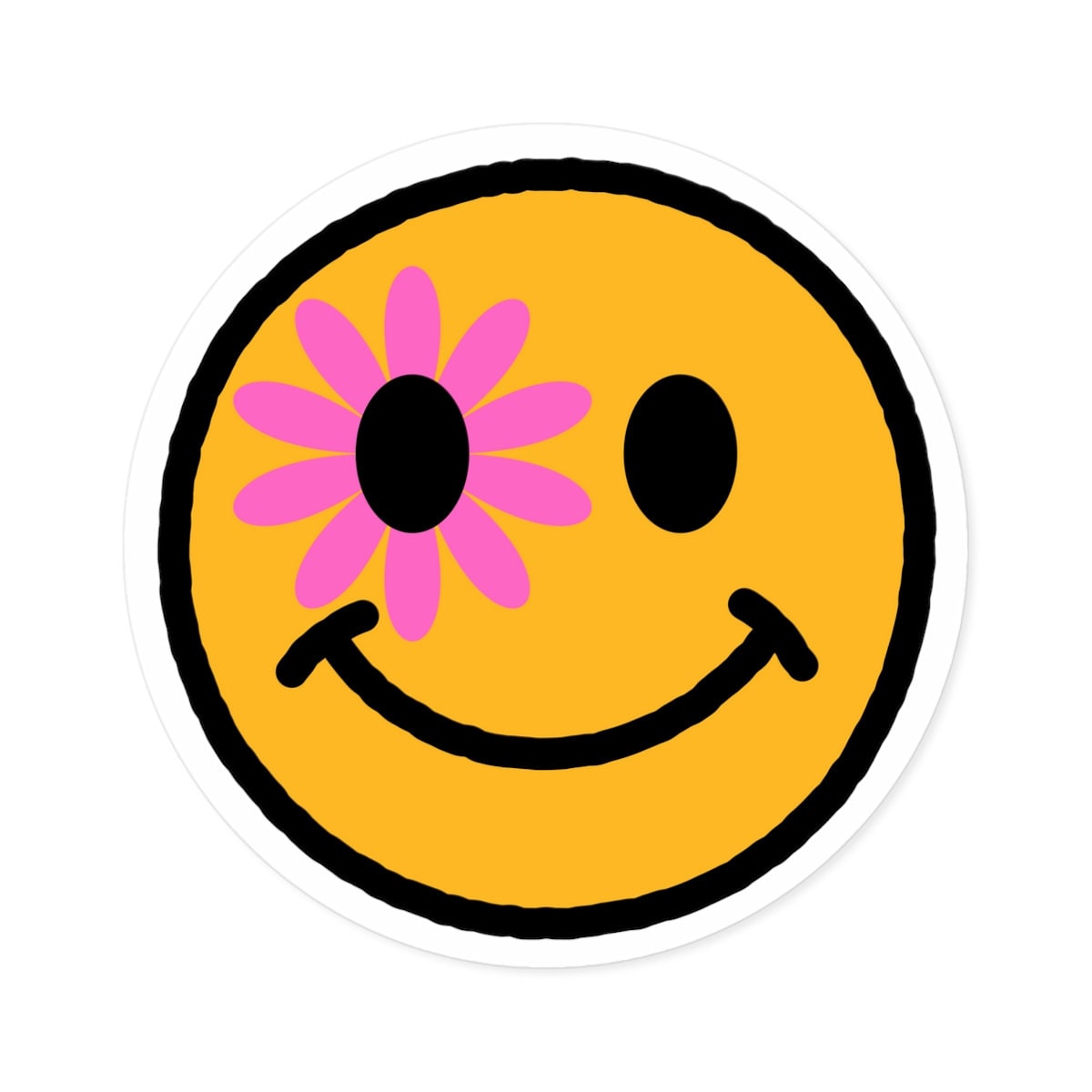 Smiley Face Stickers - Etsy