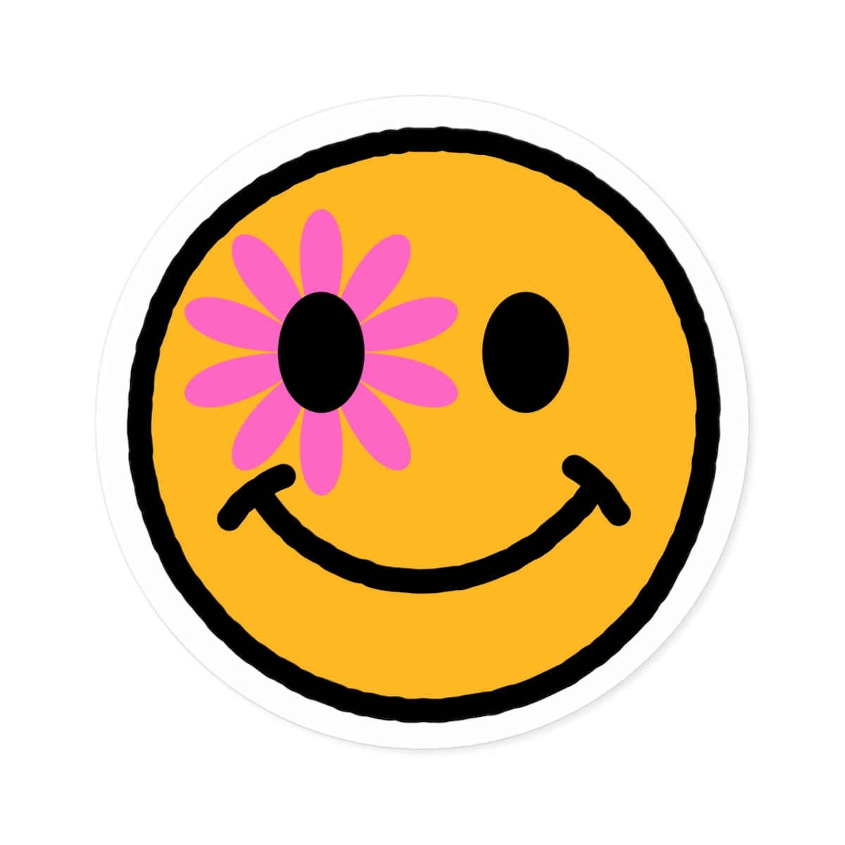 Smiley Face Stickers - Etsy