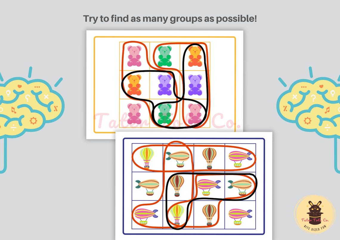 Visual Scanning: Spot Four Different Items - Boost Memory Skills and ...