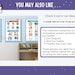 Kids' Eye Training Exercise Poster for Preschool: Improving Visual ...