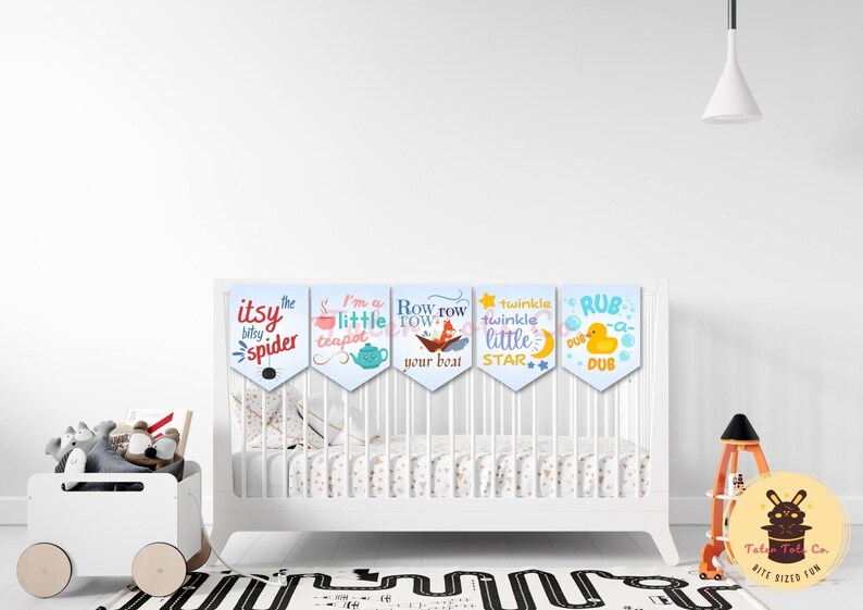 Classic Nursery Rhymes Theme Bunting Bundle | Fun Decoration for ...