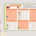 Cute Food Calorie Chart for a Healthy Lifestyle: Track and Monitor ...