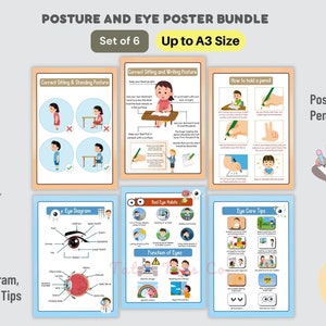 Healthy Posture and Eye Care Bundle for Kids: Improving Physical and ...