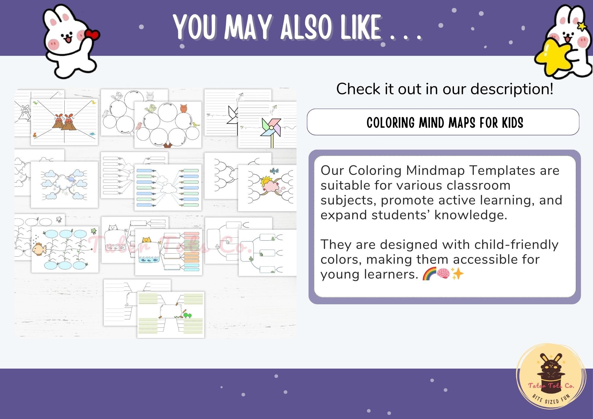 Color Mind Map Templates: Enhance Classroom Note-taking and ...