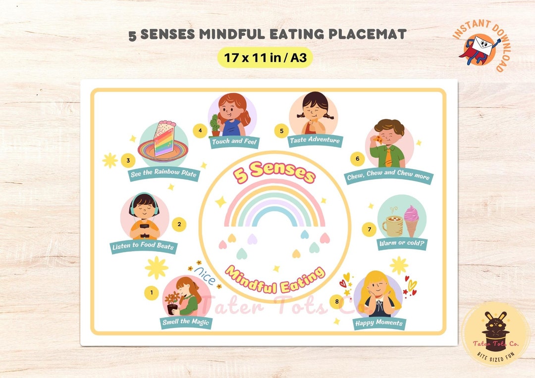 5 Senses Mindful Eating Challenge: Discover Food With the Mindfulness ...