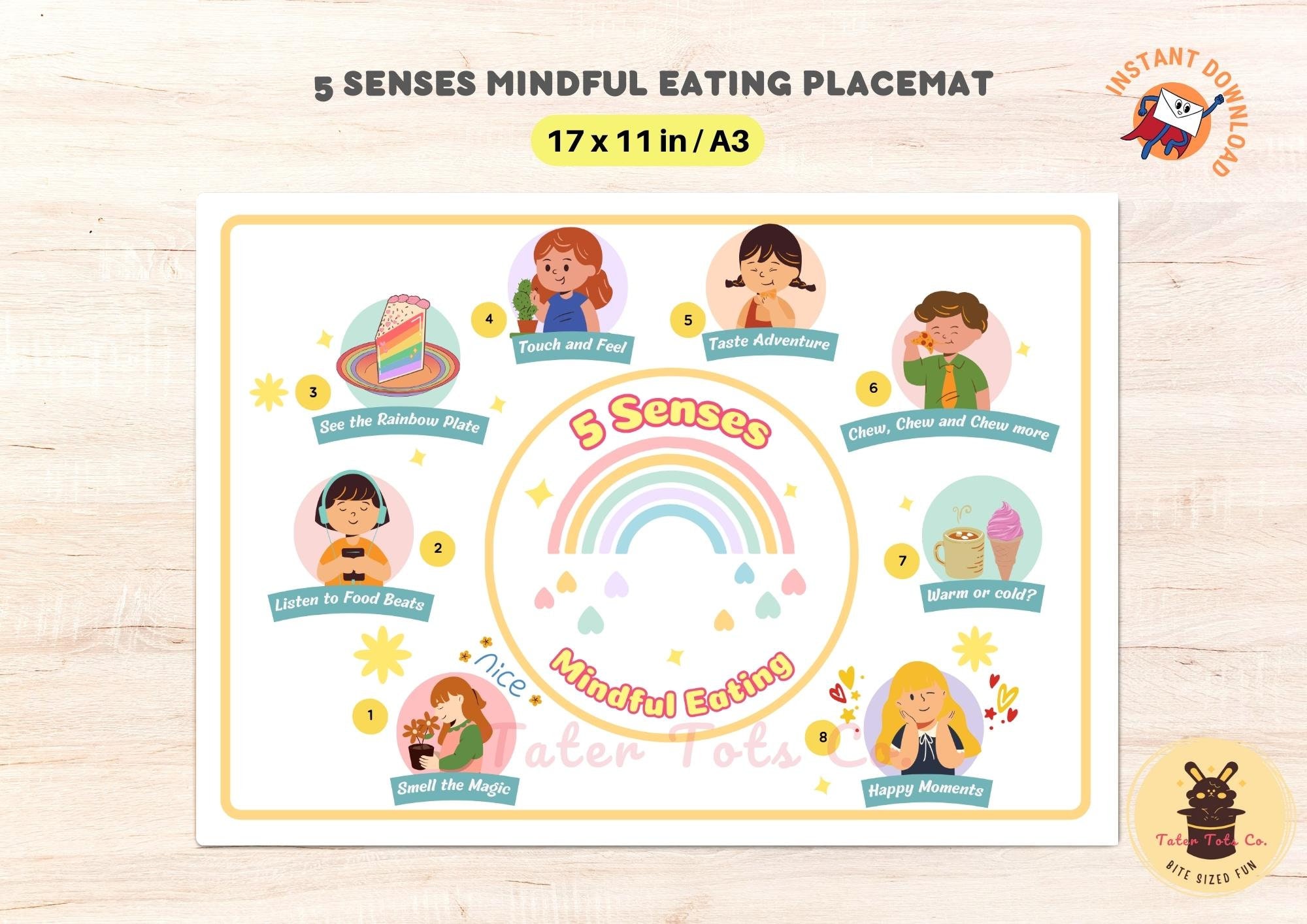 5 Senses Mindful Eating Challenge: Discover Food With the Mindfulness ...