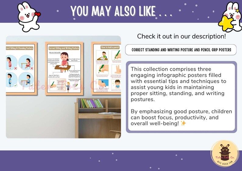 Healthy Posture and Eye Care Bundle for Kids: Improving Physical and ...