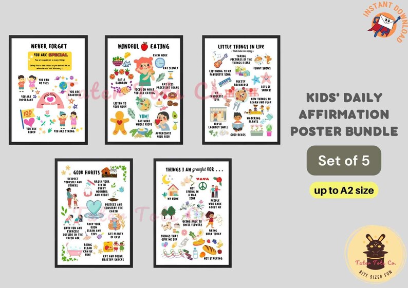 Mindful Eating Mental Health Quotes Poster Healthy Eating - Etsy