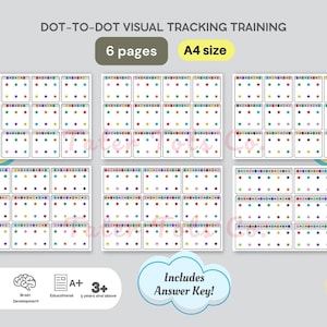 Dot-to-dot Visual Tracking Concentration Training: Enhance Memory With ...