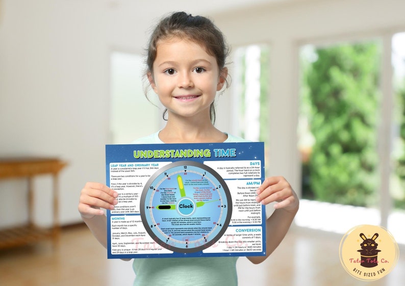 Understanding Time Chart Guide for Elementary Students: Leap Years ...