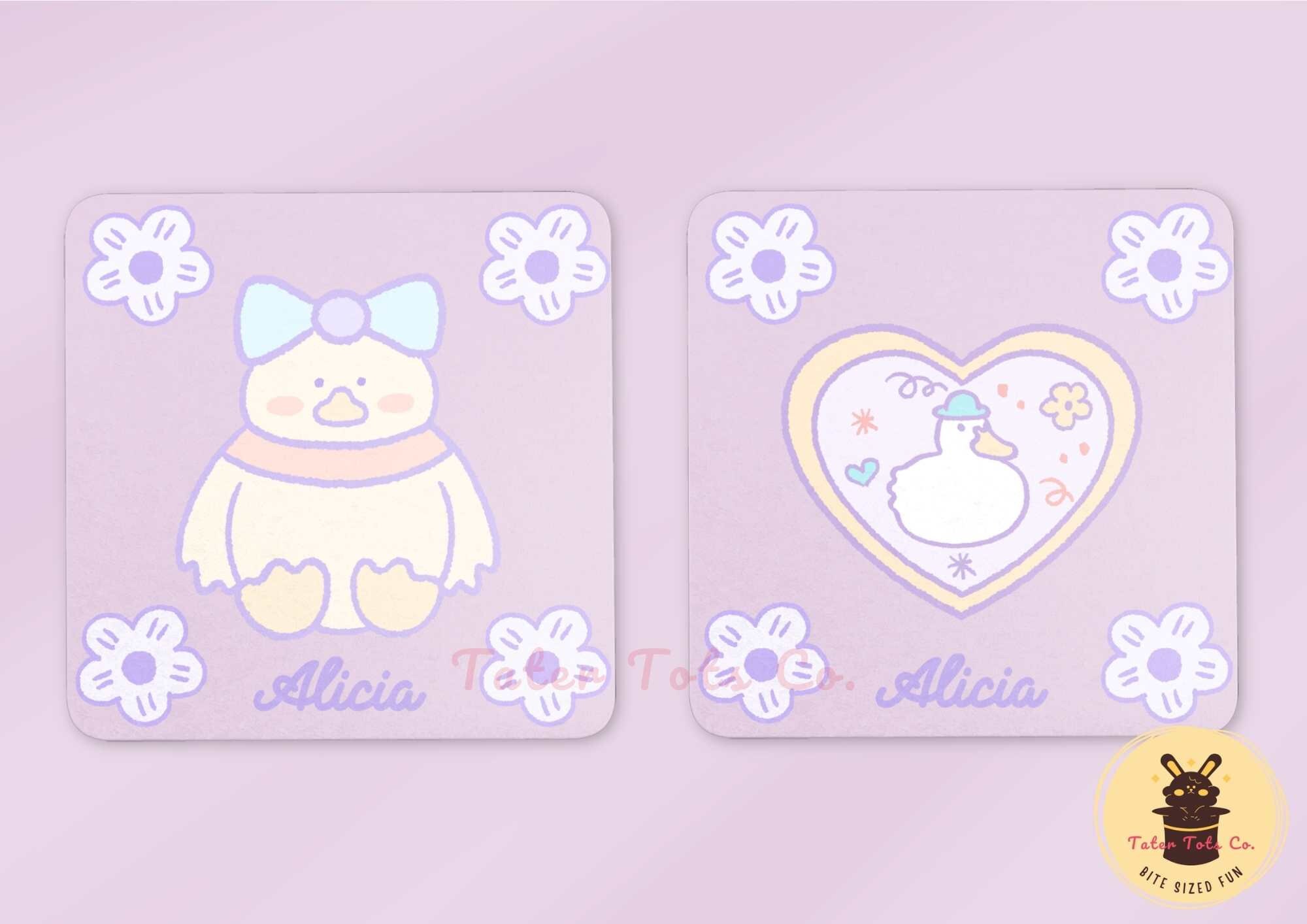 Cute Rainbow Duck, Windows Shortcut Keys Pastel Purple Productivity ...