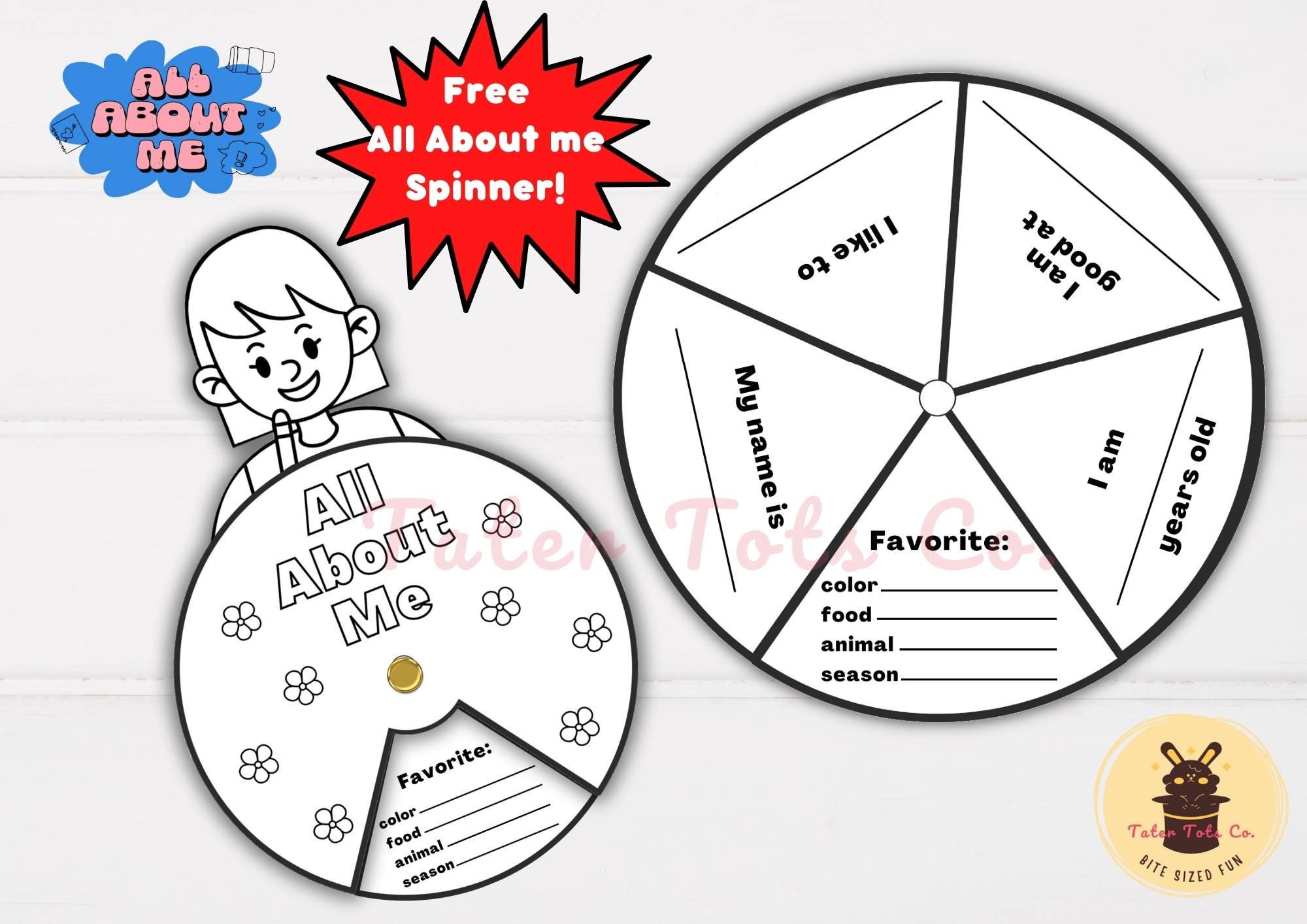 Personalized All About Me Letter and Number Tracing Preschool Worksheet ...