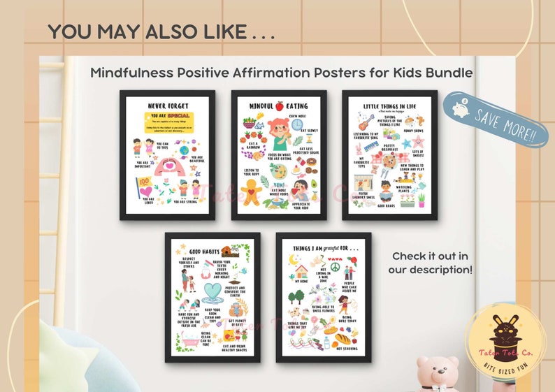 Mindful Eating Challenge Poster for Promoting Healthy Eating, Kids Eat ...