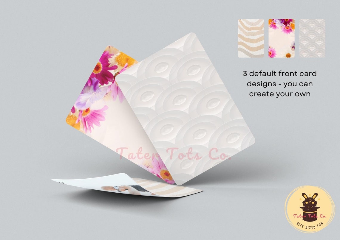 Custom Photo Playing Standard Deck Cards With Box Template and Easy ...