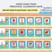 Word Chain Train Game: Preschool Classroom Printable - Etsy