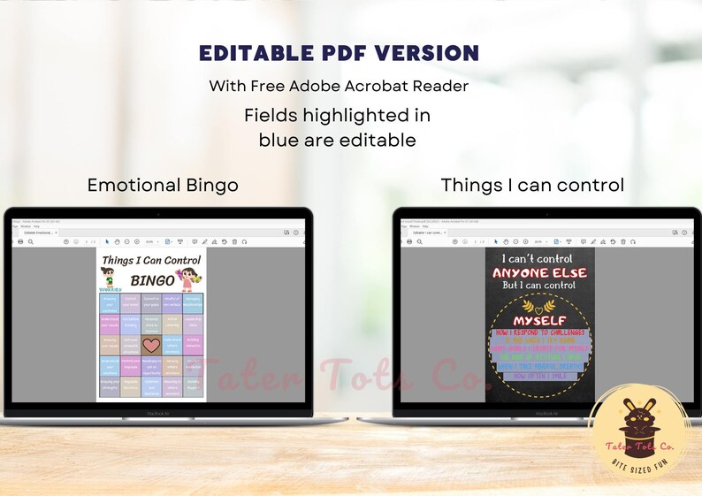 Emotional Regulation Bundle for Kids Bingo and Barometer, Help Children ...