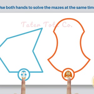 Double Doodle Bilateral Brain Game - Intermediate Level for Cognitive ...