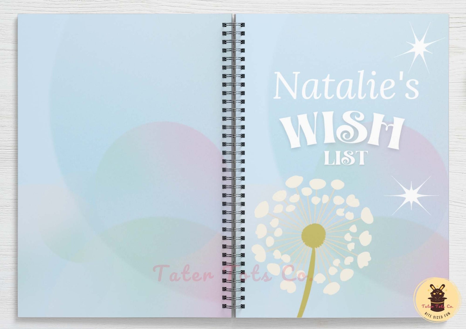 Printable Wish List Checklist Things to Do Planner Record Book Template ...