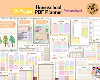 Undated Personalized Planner - Etsy