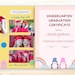 Preschool Graduation Memory Book: Canva Template for Kindergarten Prek ...