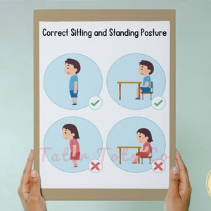 Correct Standing and Writing Posture, How to Hold a Pen and Pencil Grip ...