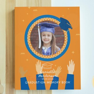 Preschool Graduation Memory Book: Canva Template for Kindergarten Prek ...