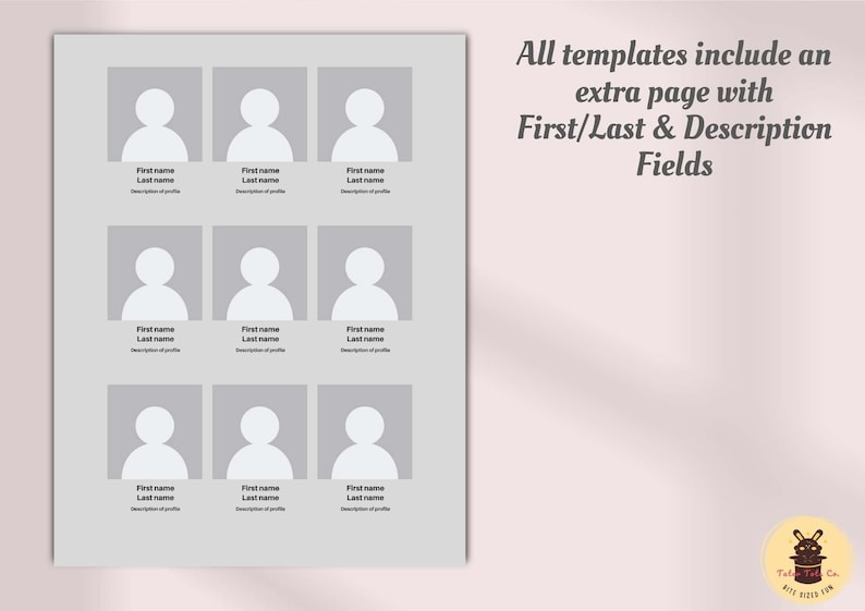 DIY Custom Passport Photo Canva Frame Template - International and US ...