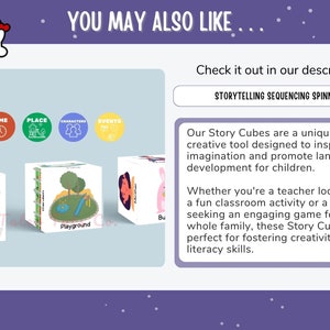 Printable Storytelling Set With 5 Spinners and Story Sequencing ...