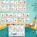 Travel Landmarks on the World Map Famous Places and Global Destinations ...