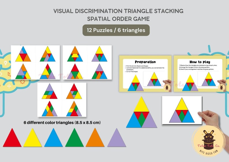 Mega-bundle Visual Discrimination and Perception Activities for Early ...